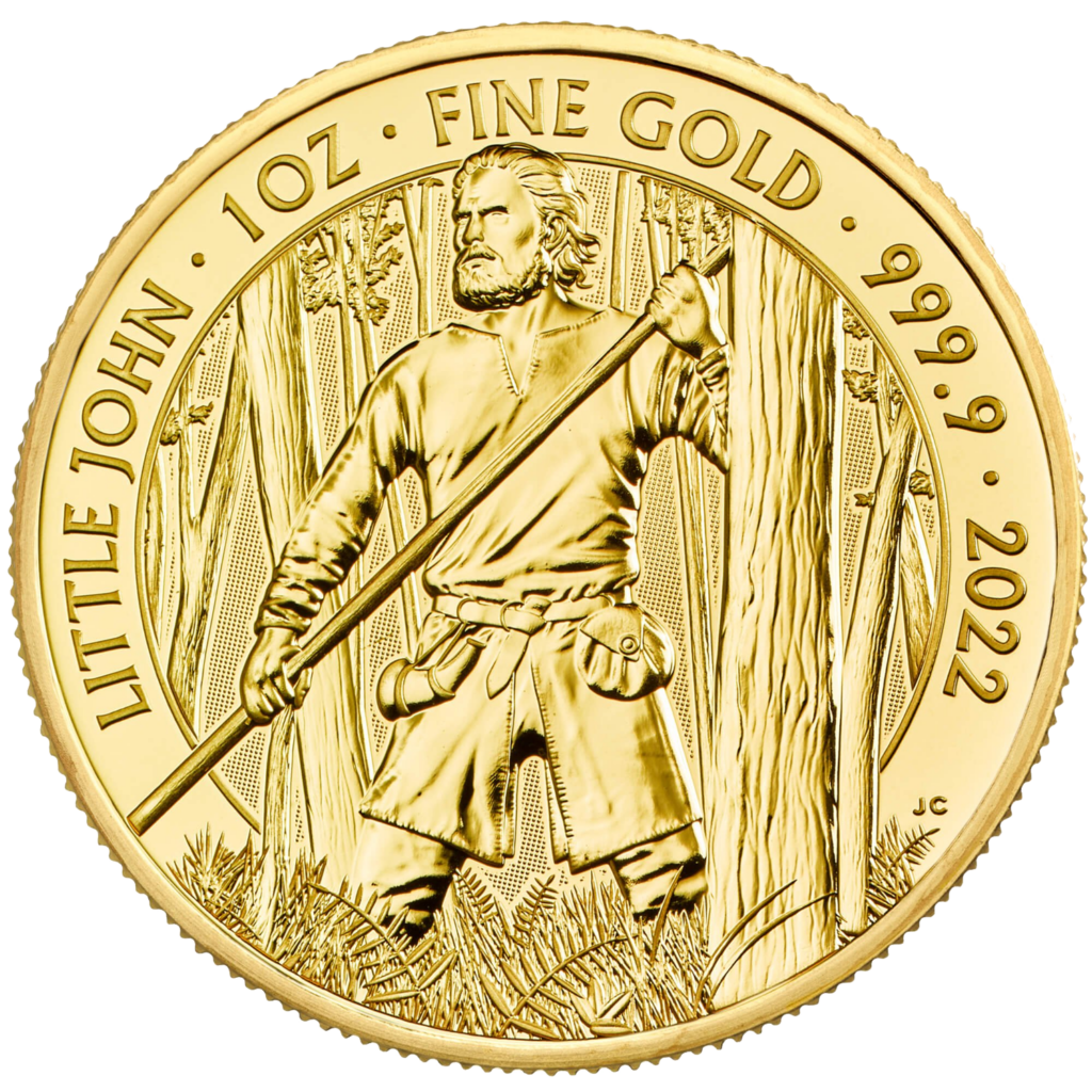 Little John Myths & Legends 1oz Gold Coin 2022 - Solomon Global